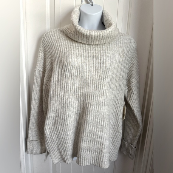 a.n.a | Sweaters | Nwt Ana Long Sleeve W Turned Up Cuff Cowl Neck ...